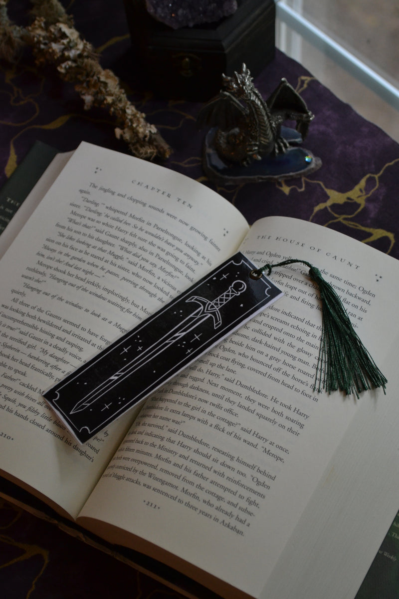 "Starforged" Original Linocut Bookmarks – The Arcane Moth